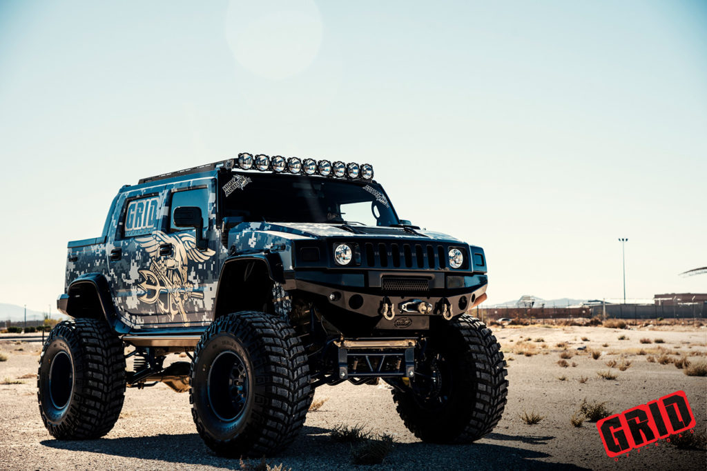 3 Hummers On GRID Off-Road Wheels – Grid Off-Road